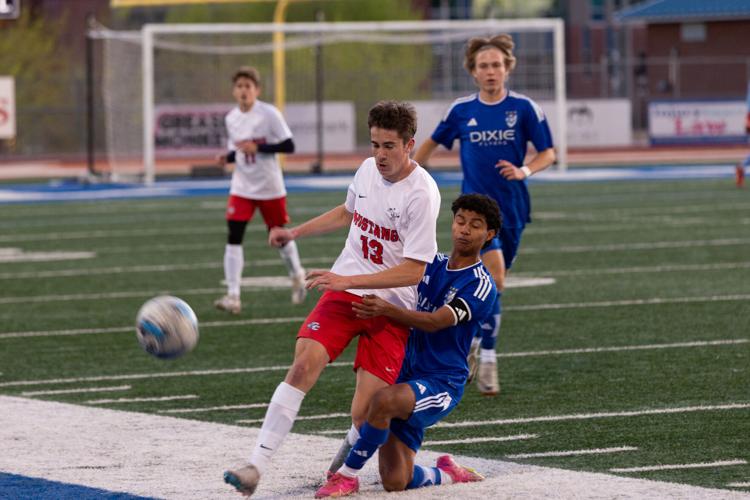 Region 9 boys soccer: Mustangs ground Flyers; Thunder, Reds also ...