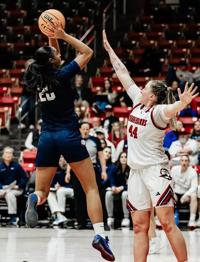Utah Tech basketball: men share 1st in WAC after jousting Lancers ...
