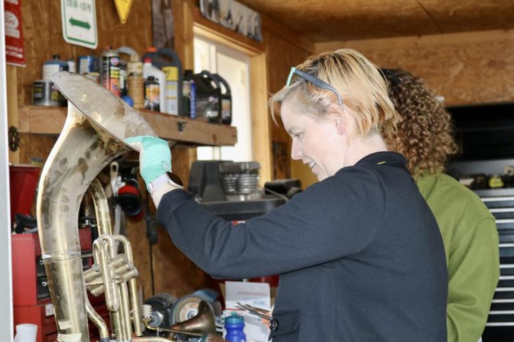 Treble makers: Couple repurposes broken instruments into ‘functional ...