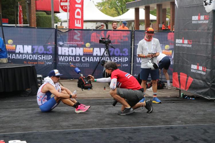 Gustav Iden, Lucy Charles-Barclay claim titles at Ironman 70.3 World ...