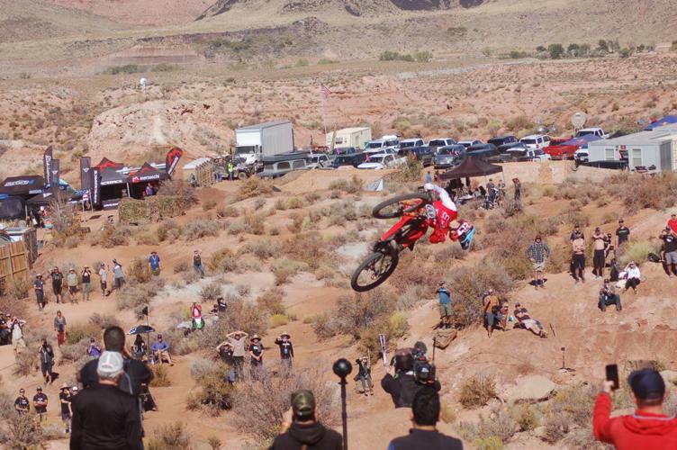 Semenuk wins third Red Bull Rampage title in dusty desert conditions ...