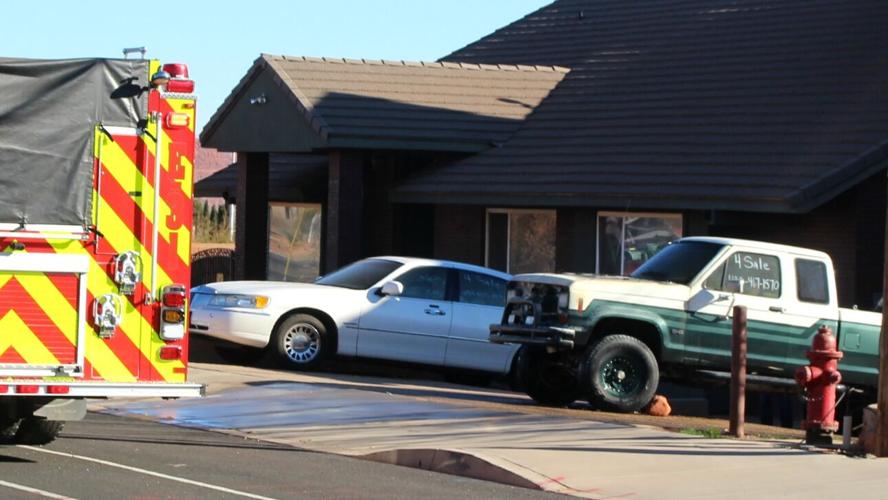 Pickup truck catches fire in Ivins | Local News | stgeorgeutah.com