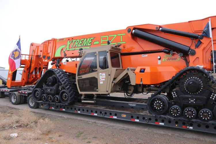 Massive forklift ‘Trackzilla’ leads Iron County’s 1st Construction ...