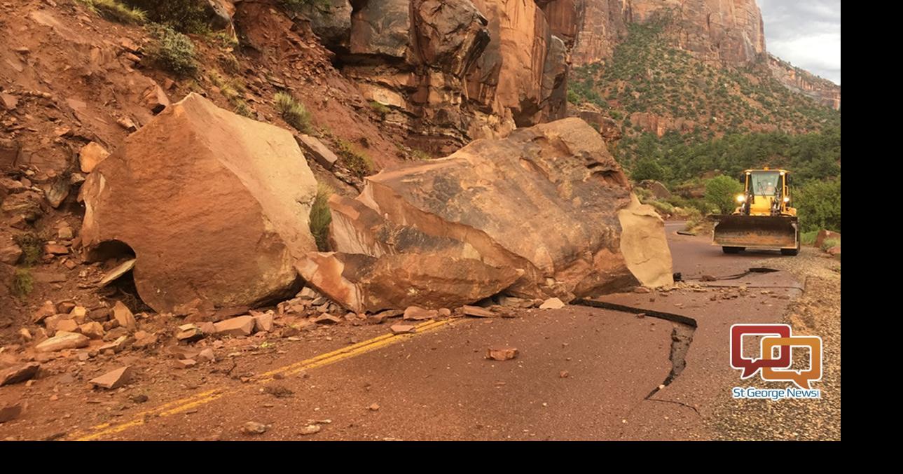 News short: Highway in Zion remains closed due to rockfall | Local News ...