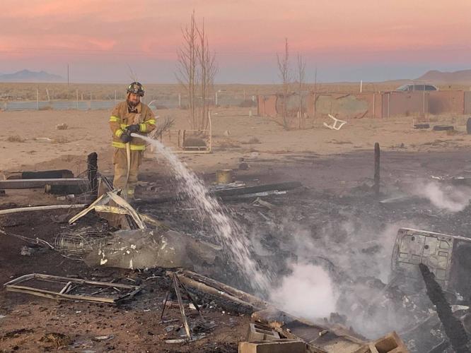 Fire destroys home in Newcastle | Local News | stgeorgeutah.com