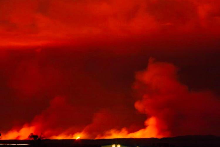UPDATED: Neck Fire more than doubles in size overnight north of Cedar ...