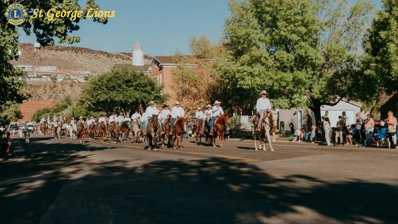 Iconic Texas Longhorn cows lead the parade as Dixie Roundup Rodeo ...