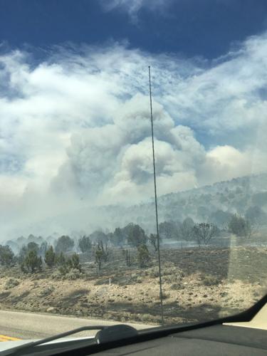 Black Mountain Fire spares Minersville, but still actively burning ...