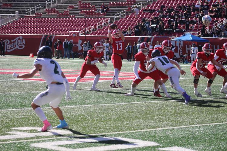 Senior Mustangs lead the way to 4A state football title, Crimson Cliffs ...