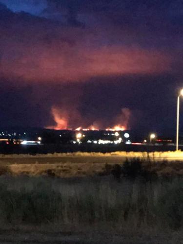 UPDATED: Neck Fire more than doubles in size overnight north of Cedar ...
