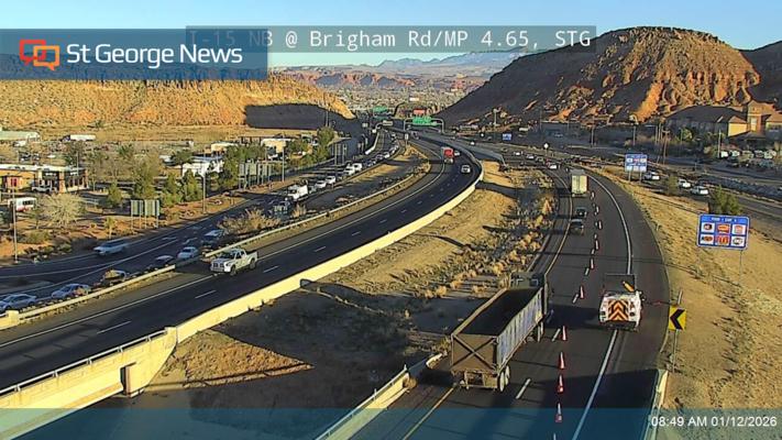 Traffic advisory: Fatal crash on northbound I-15 near Exit 4 in St ...