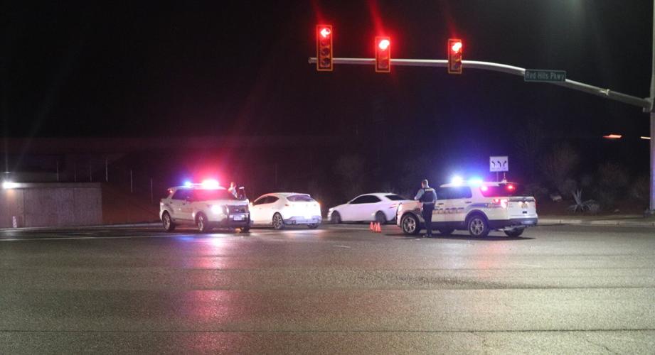 Driver taken to hospital following left-turn collision on Red Hills Parkway | Local News ...