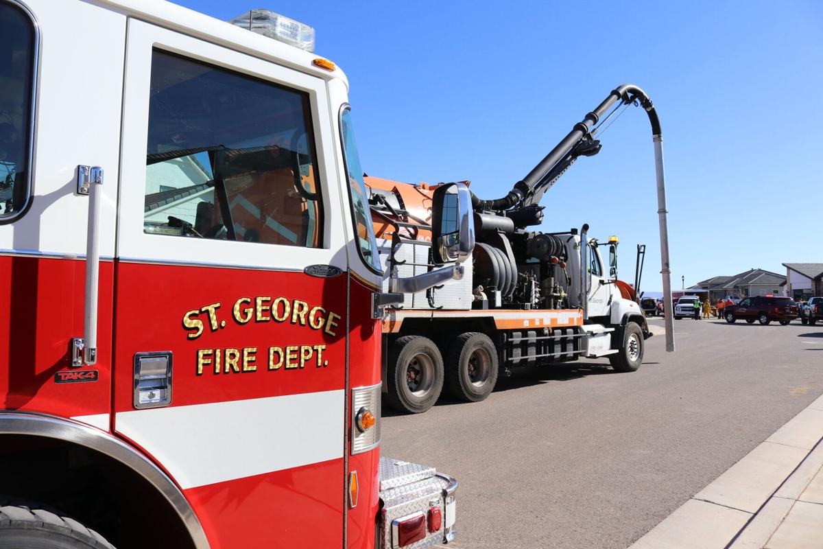 UPDATED: St. George man dies in collapsed trench; first responders work ...