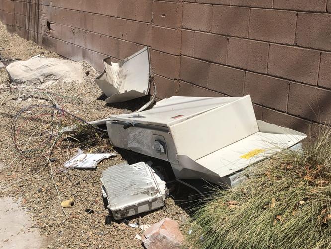 Suspected drunk driver takes out CenturyLink box in St. George | Local ...