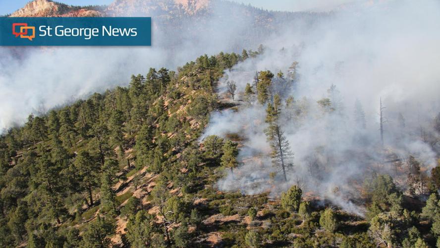 Fires burning across Bryce Canyon, national forest consume over 2,100 ...