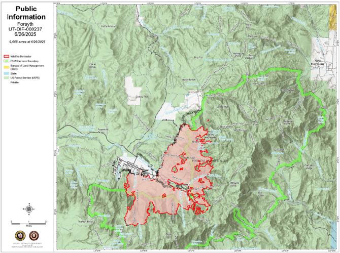 Firefighters gain ground as Forsyth Fire Nears 10,000 acres in Southern ...