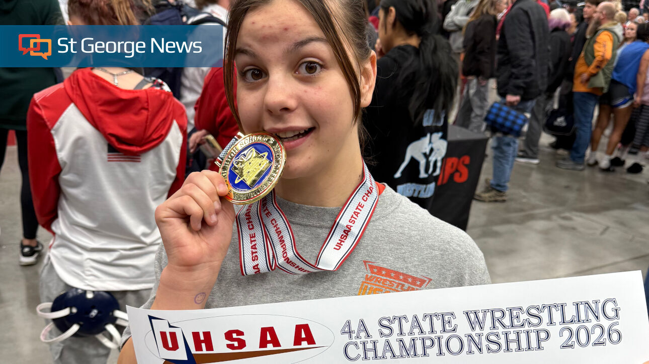 4A state wrestling: Snow Canyon's 3-time champ Nia Hagler finishes ...