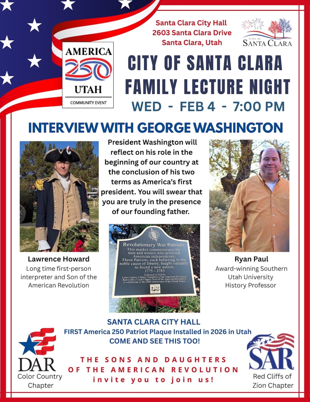 America 250 family lecture night to feature interview with George ...
