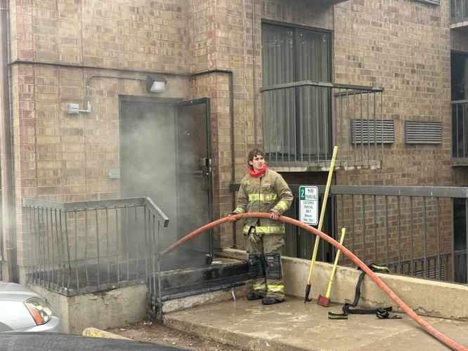 Firefighters battle blaze at Cedar City apartment complex | Flood And ...
