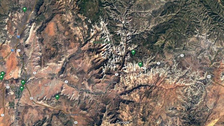 Hurricane Fault responsible for some of Southern Utah’s most iconic ...