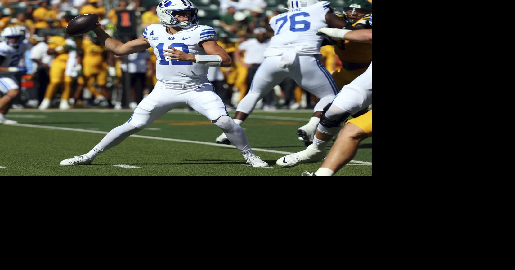 BYU's Jake Retzlaff embracing the opportunity to be a role model for ...