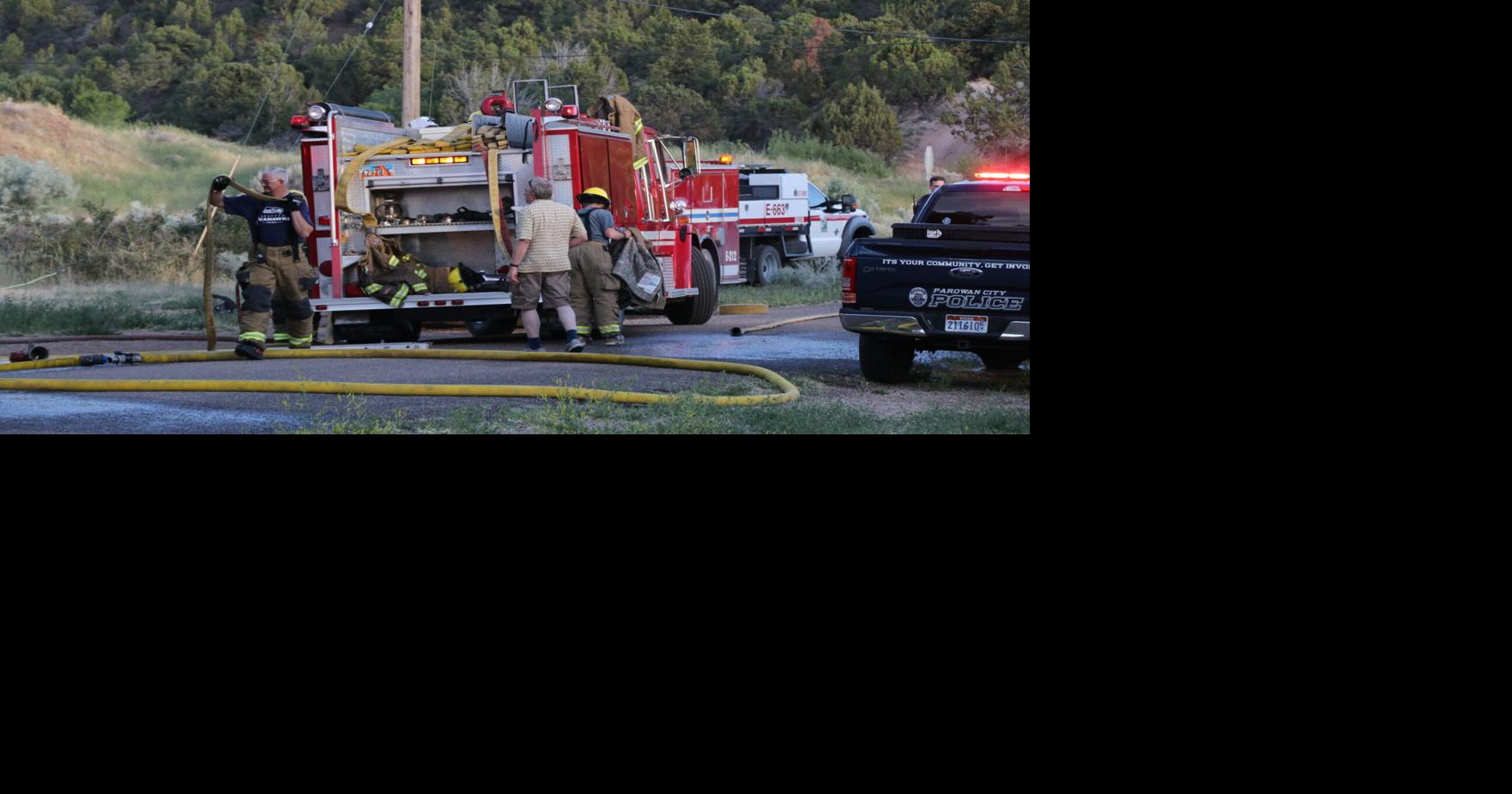 House fire in Parowan displaces family | Flood And Fire | stgeorgeutah.com