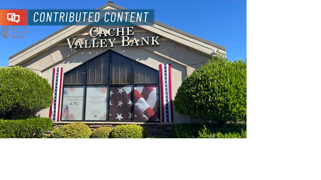 Utah’s pioneer spirit is alive and well at Cache Valley Bank, a true ...