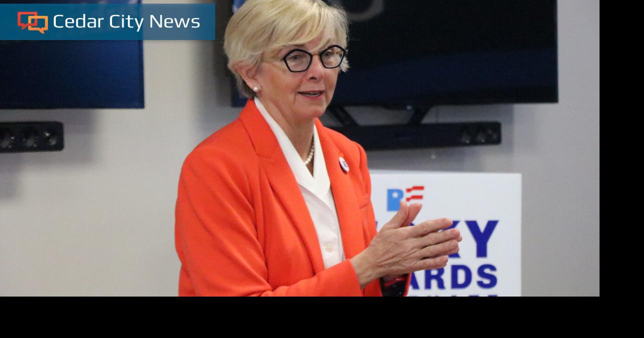 US Senate candidate Becky Edwards visits Southern Utah during campaign ...