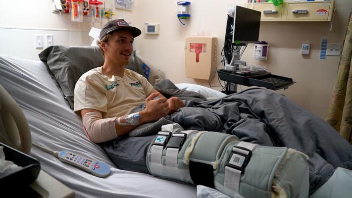 ‘I asked the doctor, am I gonna lose my leg?’: St. George motorcyclist ...
