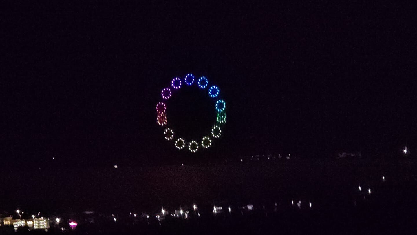 Photo Gallery: Dixie Days' drone show lights up the Southern Utah sky | Life | stgeorgeutah.com