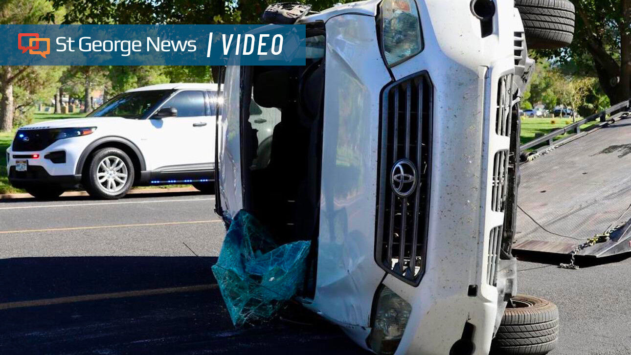 ‘This was preventable’: Vehicle stops sideways after St. George traffic ...