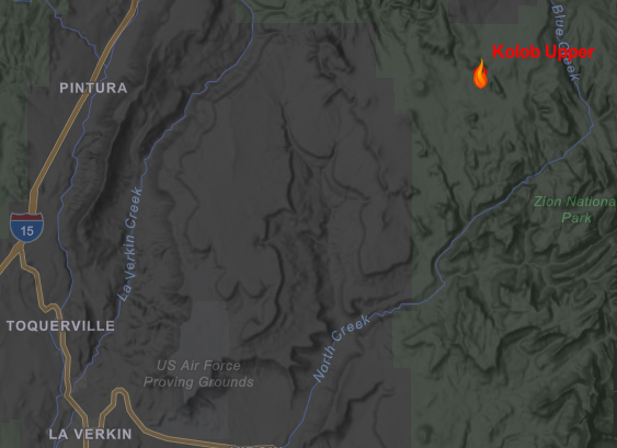 UPDATED: Kolob Upper fire has burned 17 acres, with 10% containment ...