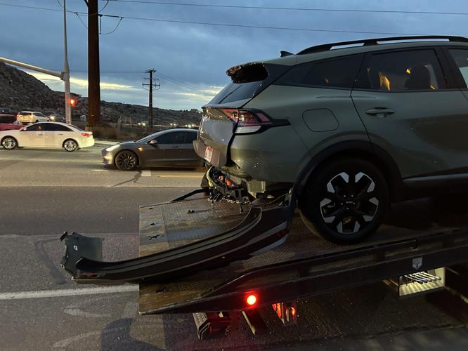 No injuries reported after brake failure leads to collision at busy St ...