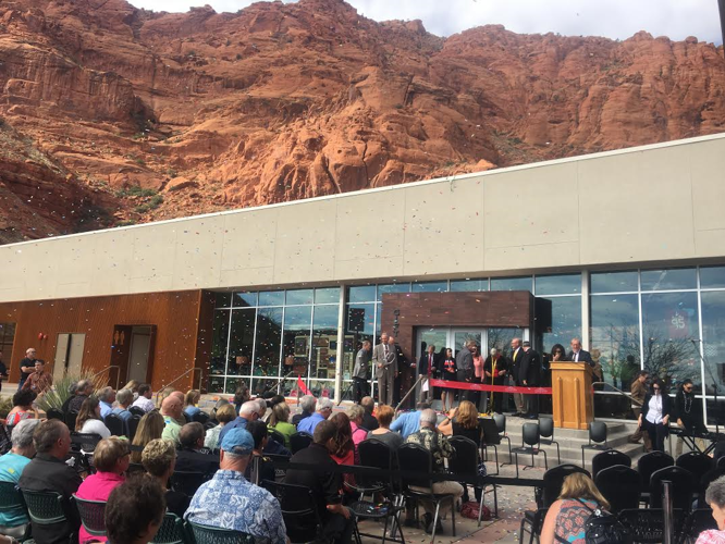 Washington County citizens praised at ribbon-cutting for Tuacahn Arts ...