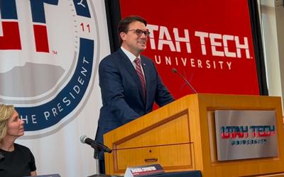 Smeed promises to put students first as Utah Tech's 19th president ...