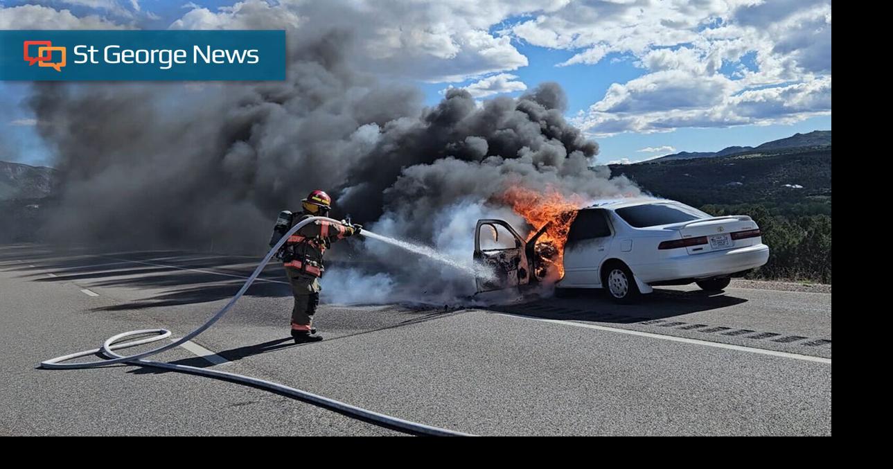 Vehicle fire, collision keep responders busy near New Harmony | Local ...