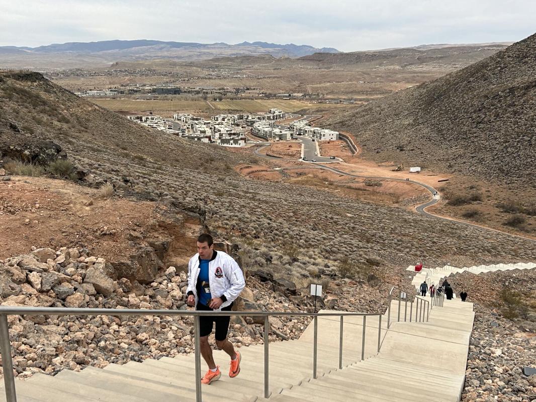 St. George runners brave the cold, feel the burn in 333-step Dragon's ...