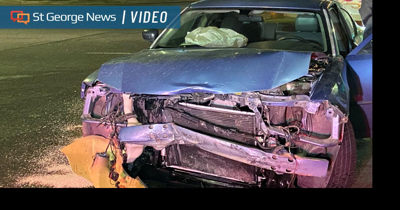 Multiple vehicles entangled by chain-reaction collision in St. George ...