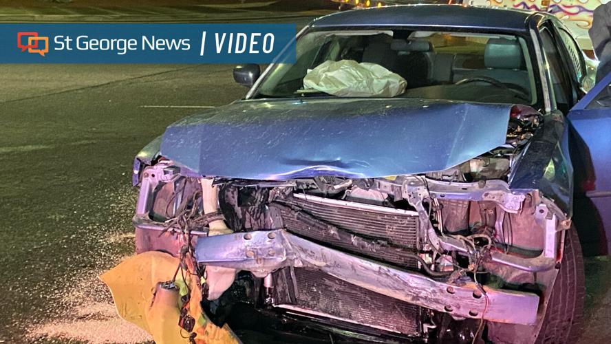 Multiple vehicles entangled by chain-reaction collision in St. George ...