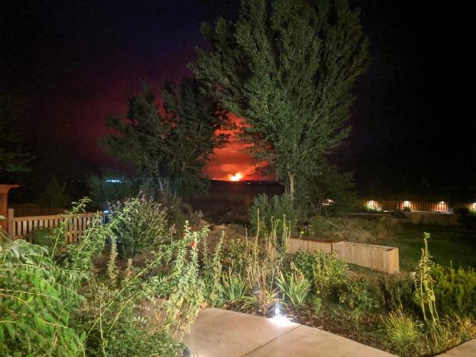 UPDATED: Neck Fire more than doubles in size overnight north of Cedar ...