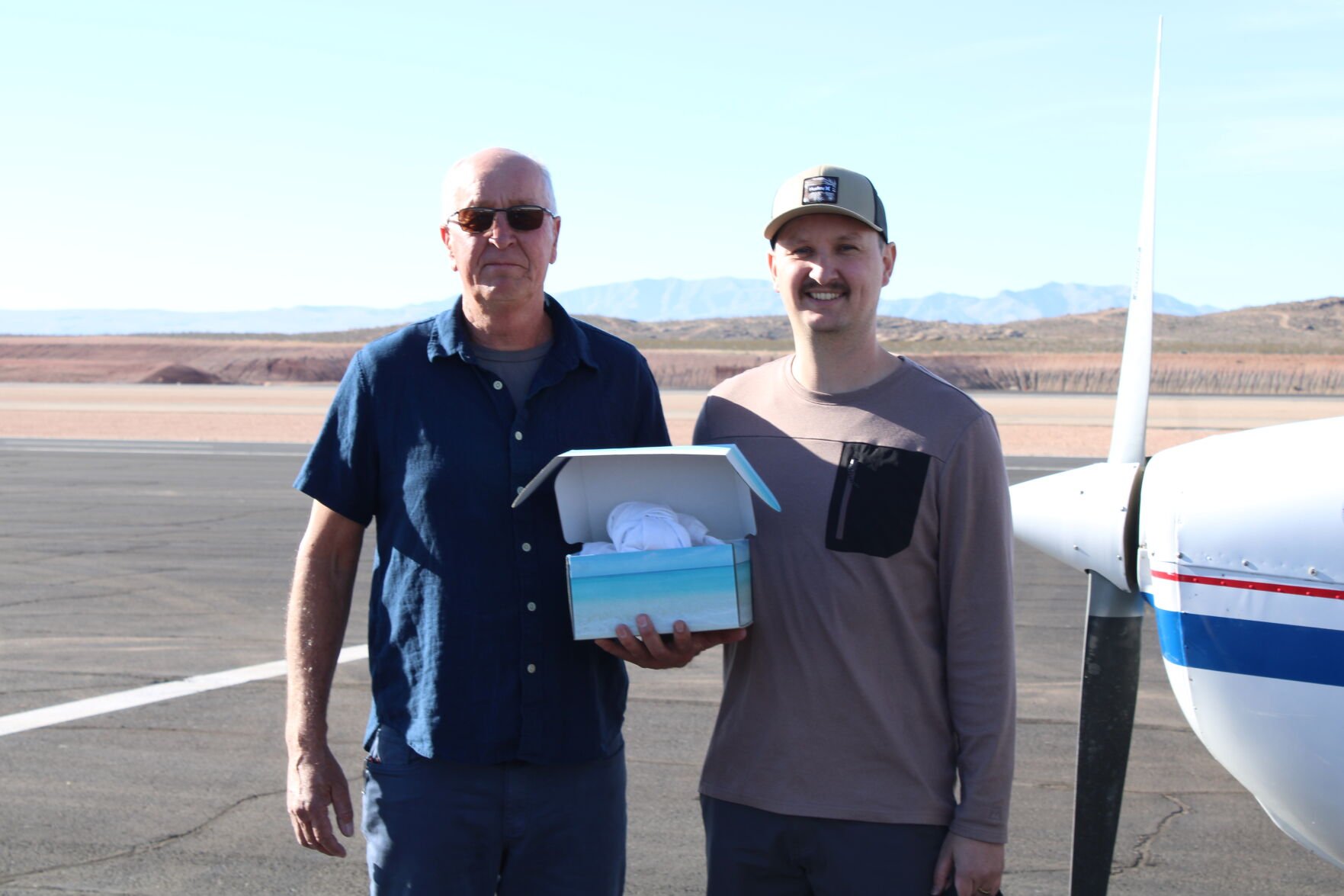 Switchpoint fulfills client’s final wish with memorial flight over Pine ...