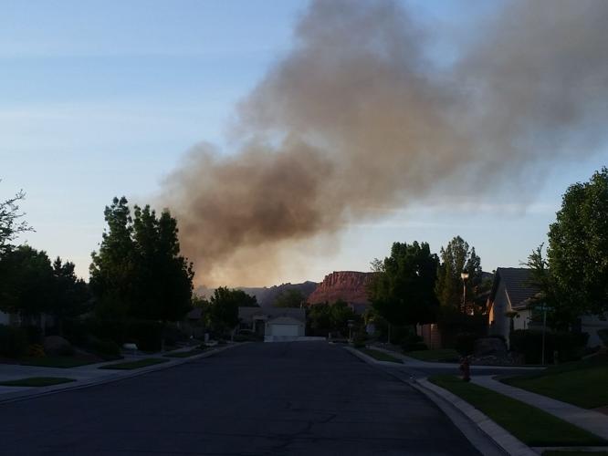 News short: Brush fire burning near Snow Canyon High School | Local ...