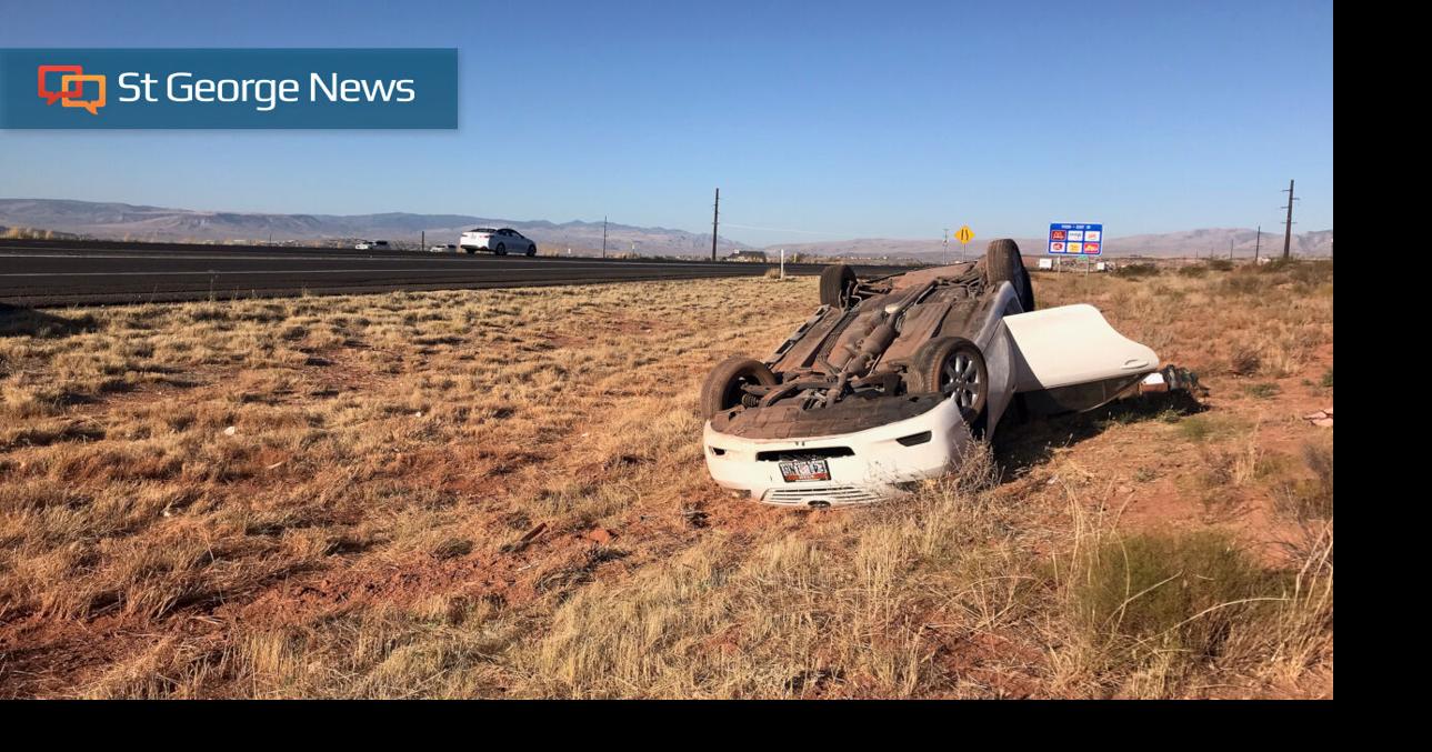 Shredded tire debris leads to rollover on I-15 | Local News ...