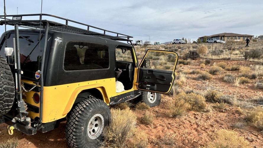 Man unconscious after Jeep veers off State Street into field by ...