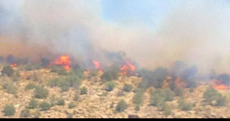 Quail Fire, near Leeds triggers evacuation | News | stgeorgeutah.com