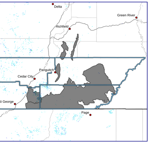 Up to 10 inches of snow possible in parts of Southern Utah, including ...