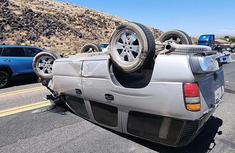 Police: Driver cited after improper U-turn causes crash, rollover in ...