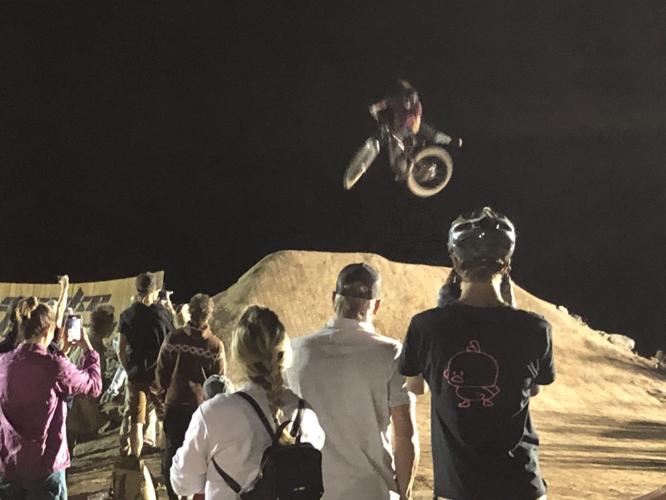 Mountain bikers get sideways at Snake Hollow Bike Park ‘Whip-off ...