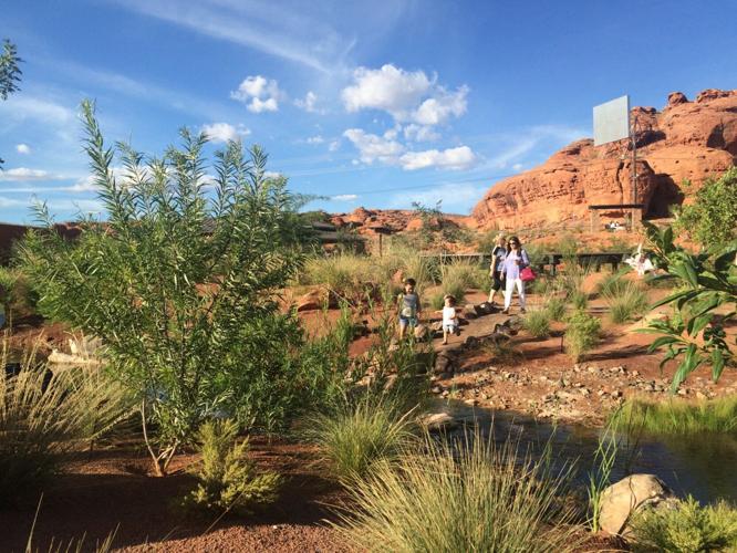 Officials promote water conservation at Red Hills Garden dedication ...