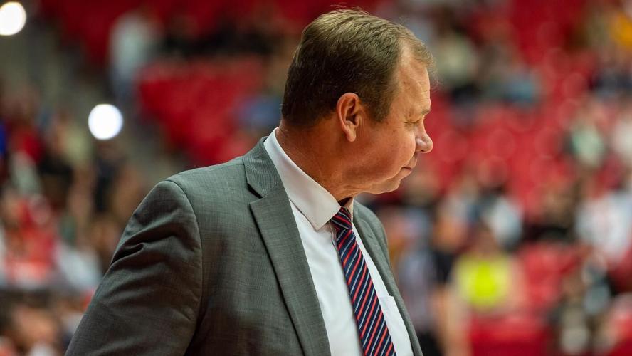 Utah Tech men’s basketball team defeats New Mexico State for coach Jon ...